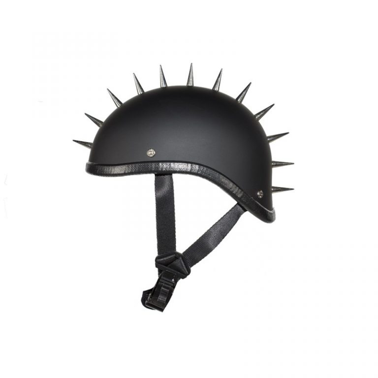 Flat Black Gladiator Novelty Motorcycle Helmet – BNFH503-02 – Bikers ...