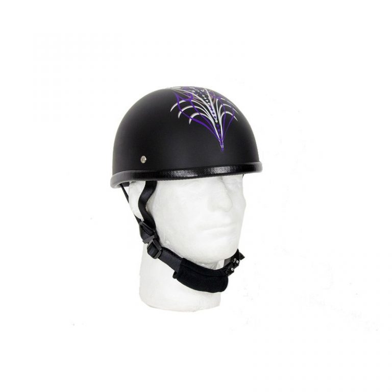 Electric Starlight Novelty Motorcycle Helmet – BNGH501-D6-PURP – Bikers ...