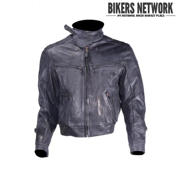Mens Leather Racing Style Motorcycle Jacket – BNMJ800 – Bikers Network