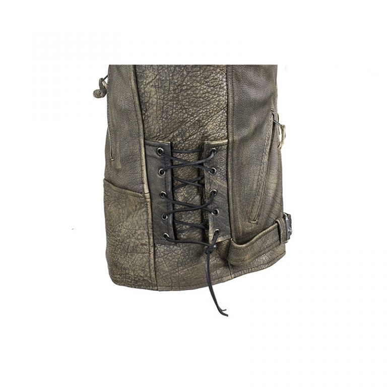 Mens Dark Brown Motorcycle Jacket with Gun Pockets – BNMJ201-12RC ...