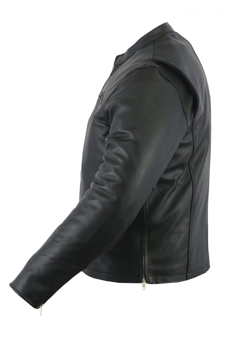 Men’s Sporty Motorcycle Cruiser Jacket – BNDS714 – Bikers Network